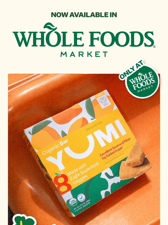 Yumi: YUMI is now at Whole Foods | Milled