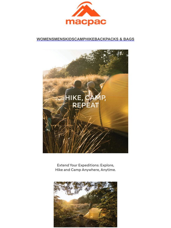 Macpac: Your Guide to Hike Tents & Sleep Systems | Milled
