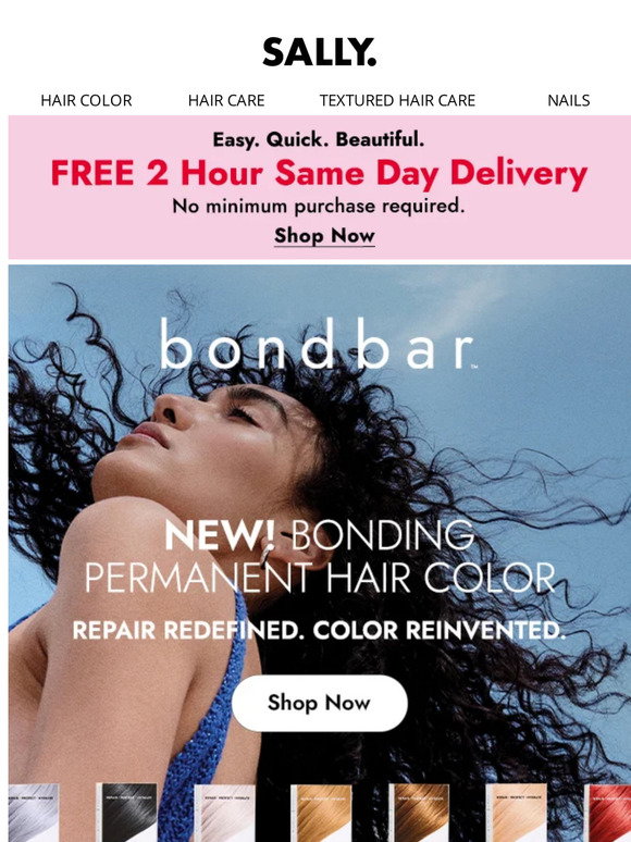 Sally Beauty: Introducing New bondbar Hair Color | Milled