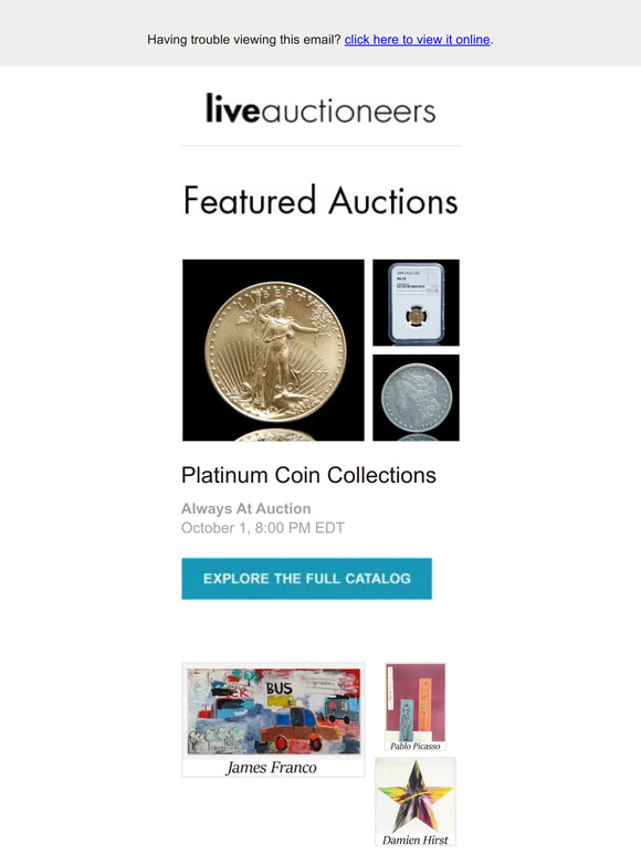 LiveAuctioneers: Latest Headlines + Auctions For You | Milled
