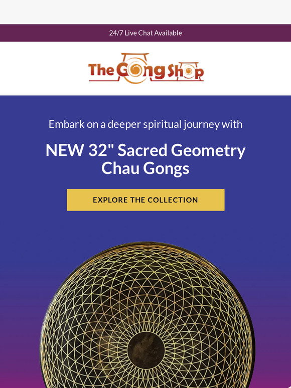 The Gong Shop: 💫 Our newest gongs | Milled