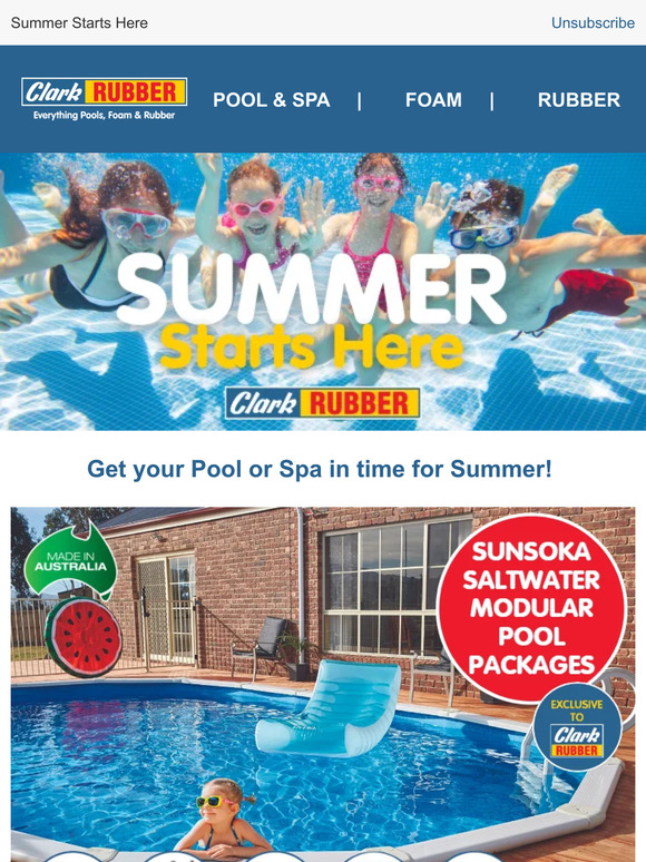 Clark Rubber: Summer Starts at Clark Rubber! Catalogue Out Now | Milled