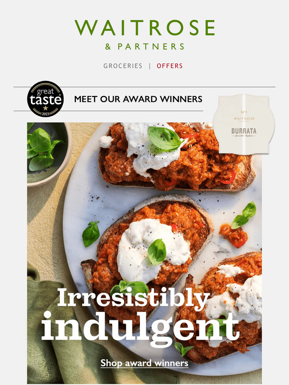 Waitrose: Have you tried our award winners?🥇 | Milled