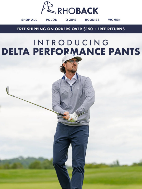 Rhoback: INTRODUCING: The Delta Performance Pant | Milled