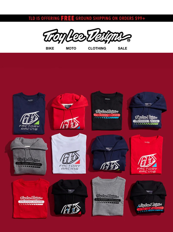 Troy Lee Designs: All New Factory Racing Collection | Milled