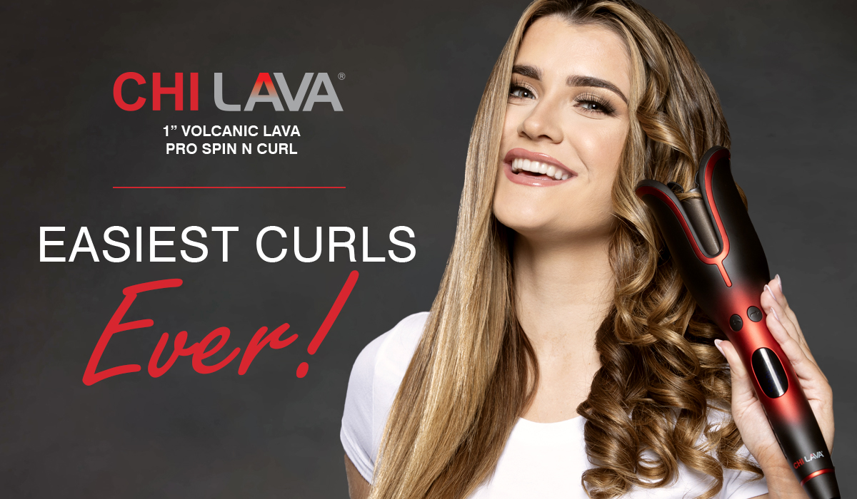 CHI: Meet Your Newest Obsession: The CHI LAVA Spin N Curl 🔥 | Milled