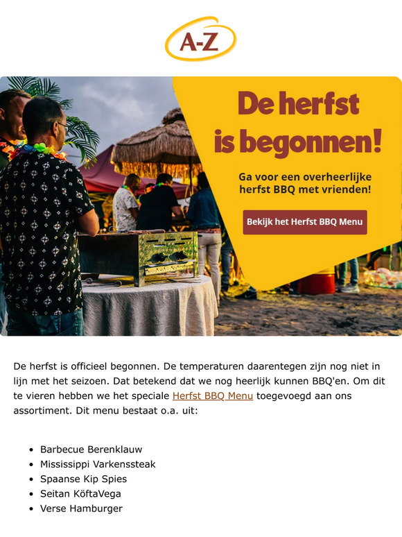 A-Z Barbecue & Gourmet: Wat staat er in de herfst op het menu? 🍁 | Milled