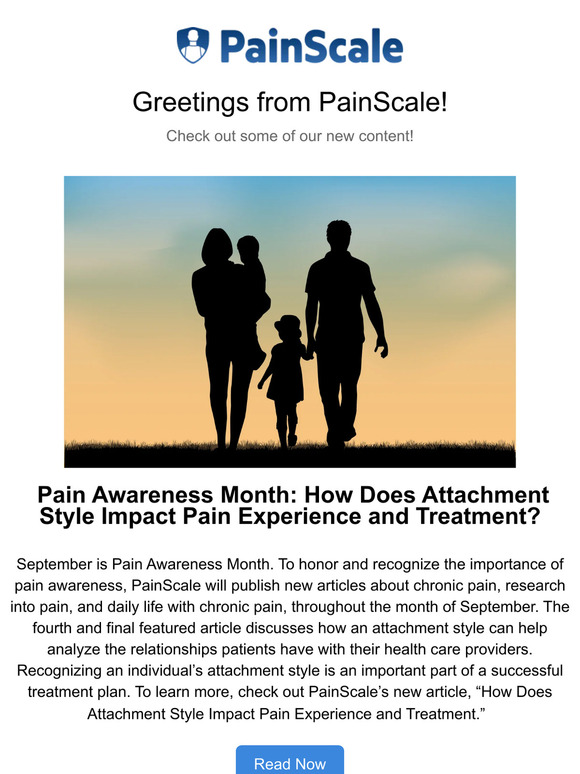 PainScale: Pain Awareness Month: How Does Attachment Style Impact Pain ...