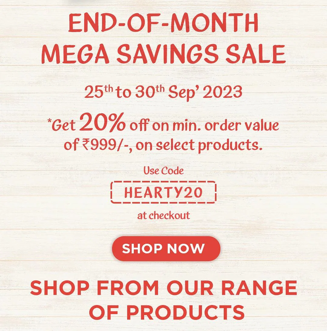 Soulfull: End-of-Month Mega Savings Sale is Here!! | Milled