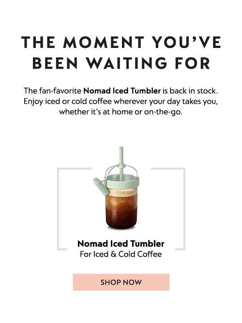 Nespresso: BACK IN STOCK: The Nomad Iced Tumbler | Milled