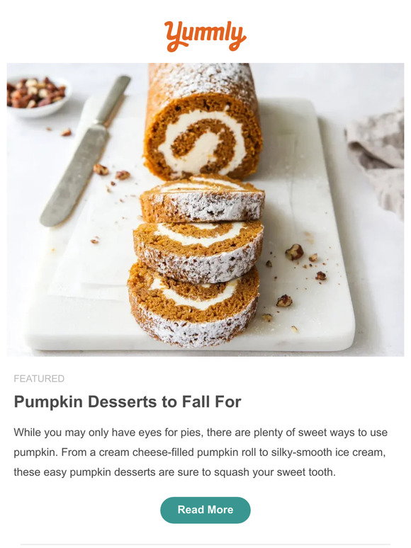 Yummly: Get pumped for these pumpkin desserts | Milled