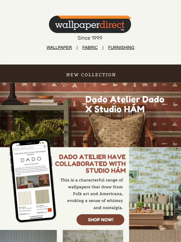 Wallpaperdirect: Exciting New Collection Just Launched... | Milled