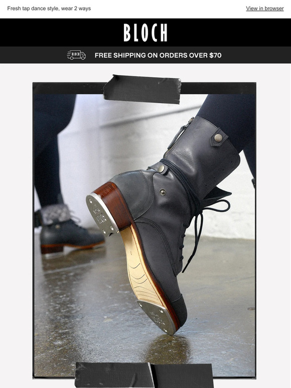 Bloch Shoes: Have you seen our City Tap Boot? | Milled