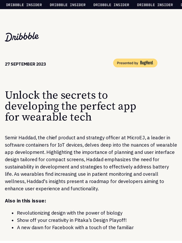Dribbble: ⌚ Unlocking Wearable Tech App Mastery + The Rise of ... Dribbble: ⌚ Unlocking Wearable Tech App Mastery + The Rise of ...