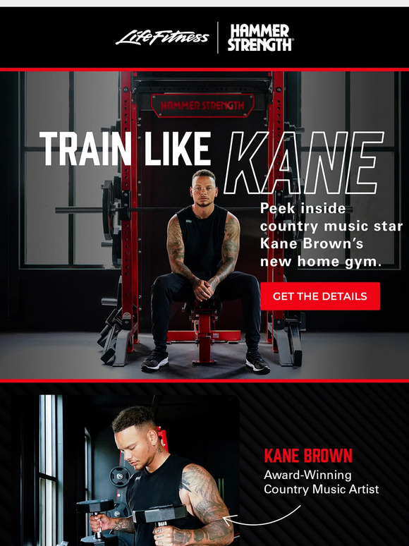 Life Fitness: Kane Brown's INSANE Home Gym 🙌 | Milled