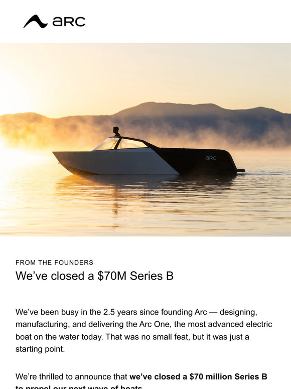 Arc Boats: Powering the next wave | Milled