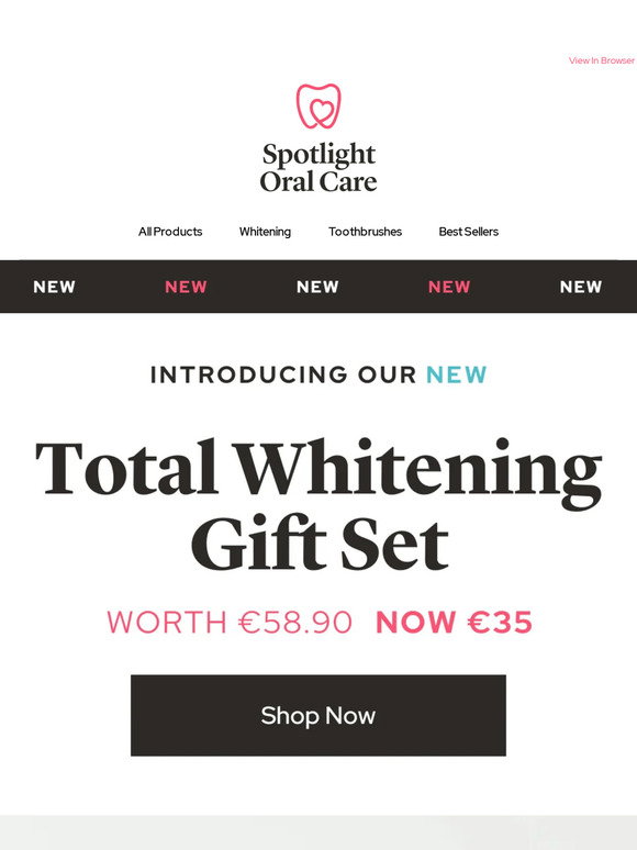 Spotlight Oral Care: Discover Our NEW Total Whitening Gift Set 💎 | Milled