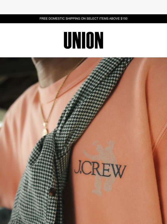 Born X Raised: Union x J.Crew | Coming Soon | Milled