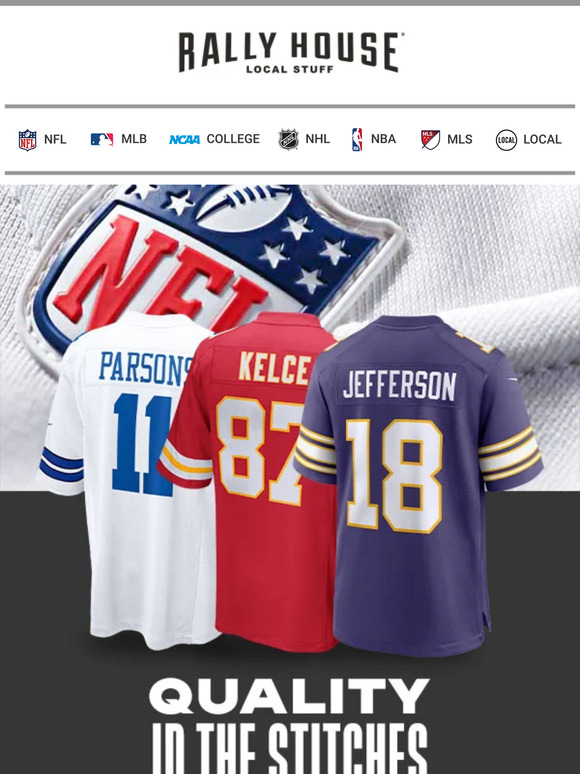 Rally House: Trending NFL Styles: Get Ready for the Action | Milled