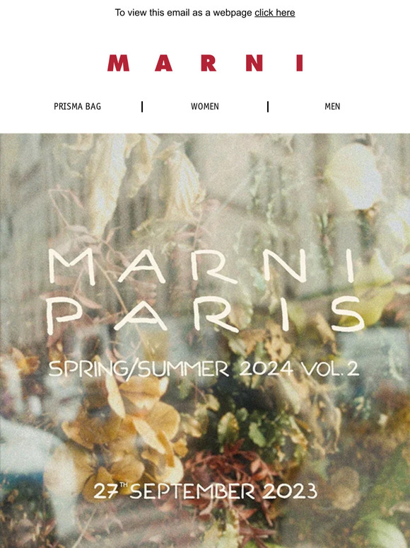 Marni Official: LIVE NOW | MARNI Spring/Summer 2024 Fashion Show in ...