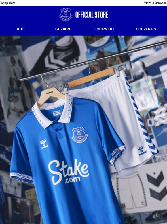 Everton: KITS 23/24: HOME KIT EDITION | Milled