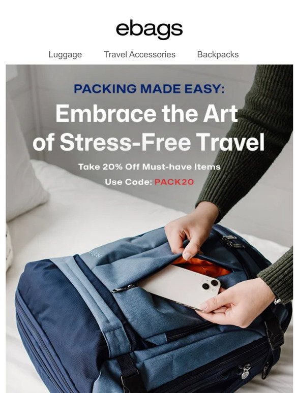 eBags: 4 Steps to Pack Like a Pro | Milled