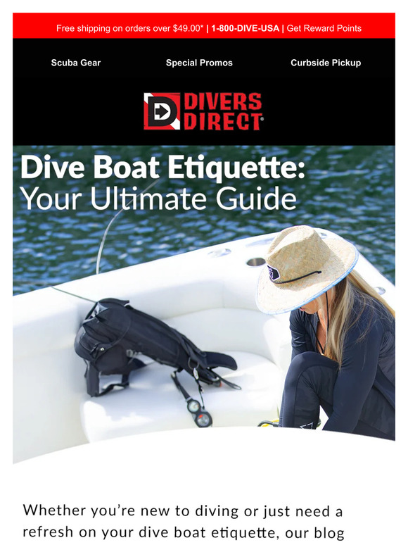 Divers Direct: Ahoy, Divers! A Guide to Dive Boat Etiquette 🤿⛵ | Milled