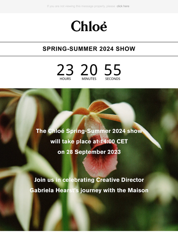 Chloé: The Spring-Summer 2024 show | Milled