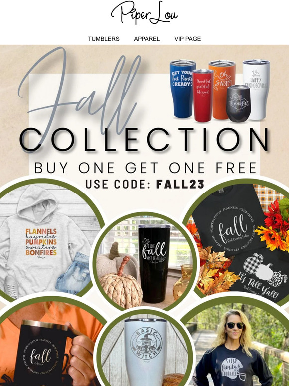 Piper Lou: BOGO Fall Collection! | Milled