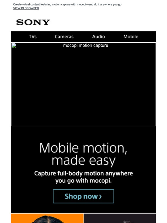 Sony: Who Needs a Studio When You Have mocopi? | Mobile Motion Capture ...