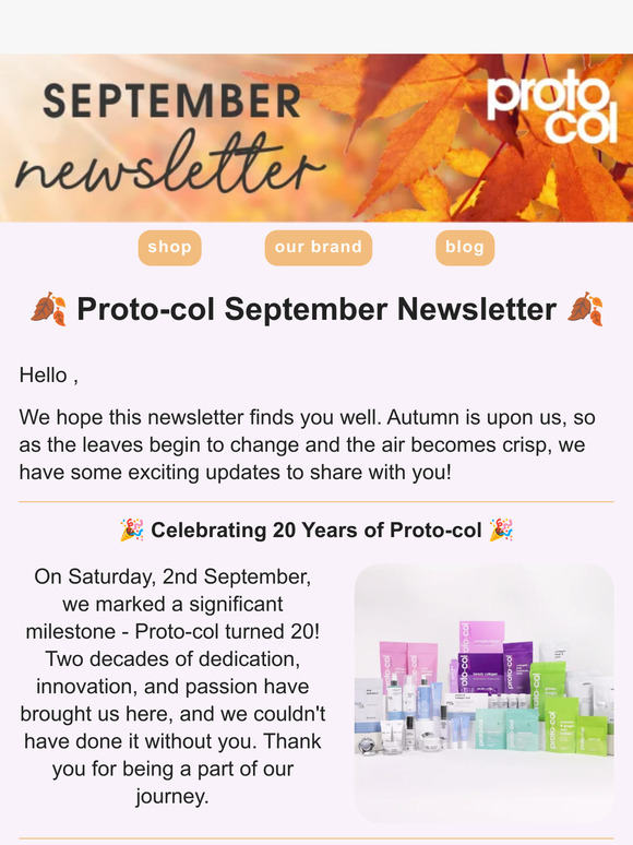 Proto-Col: A September to Remember with Proto-col 🍂 | Milled