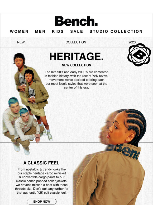 Bench: New Collection: Heritage | Milled