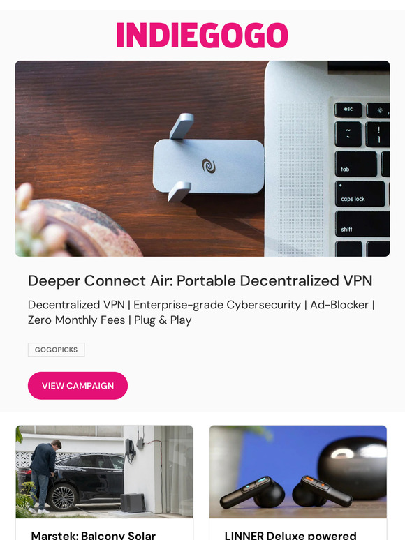 Indiegogo: Block ads with this zero-fee decentralized VPN router | Milled