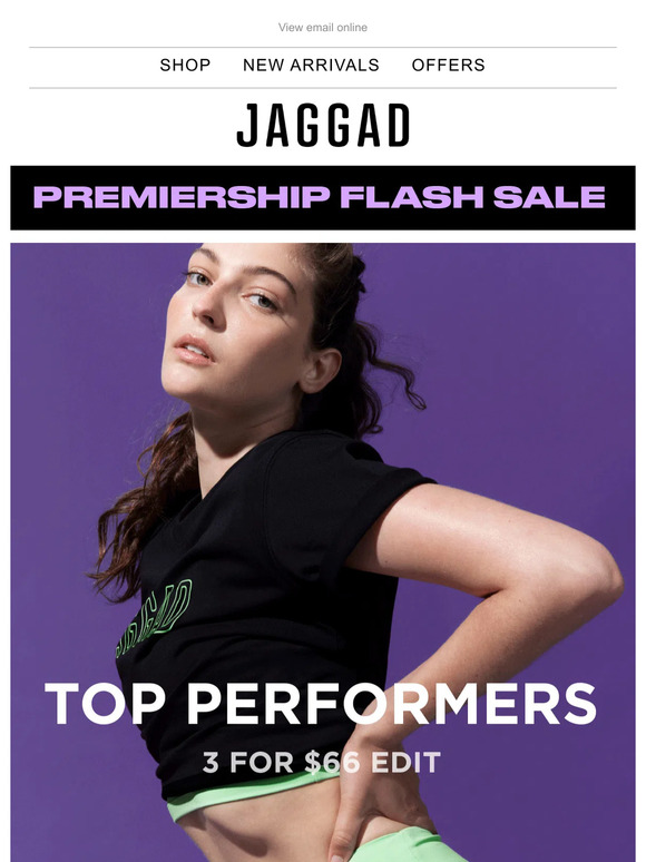 Jaggad: Top performers- 3 for $66 tees & tanks | Milled