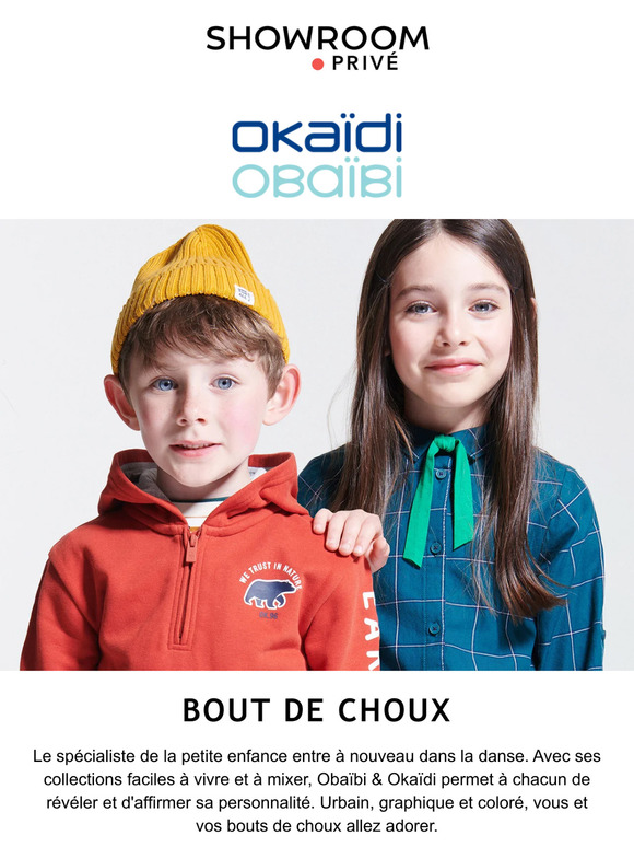 Showroomprive PT: Obaïbi & Okaïdi vous ouvre leur univers 0-12 ans ...