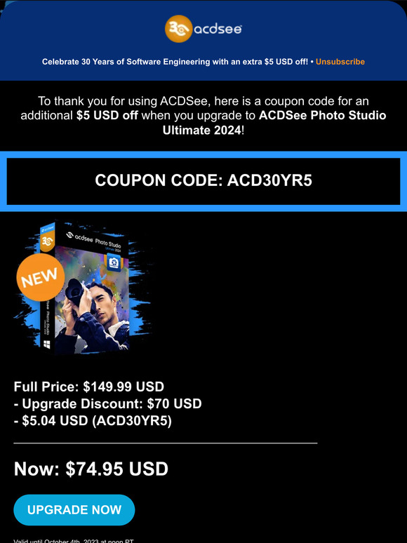 ACDSee: Redeem your exclusive coupon and get ACDSee 2024 today! | Milled