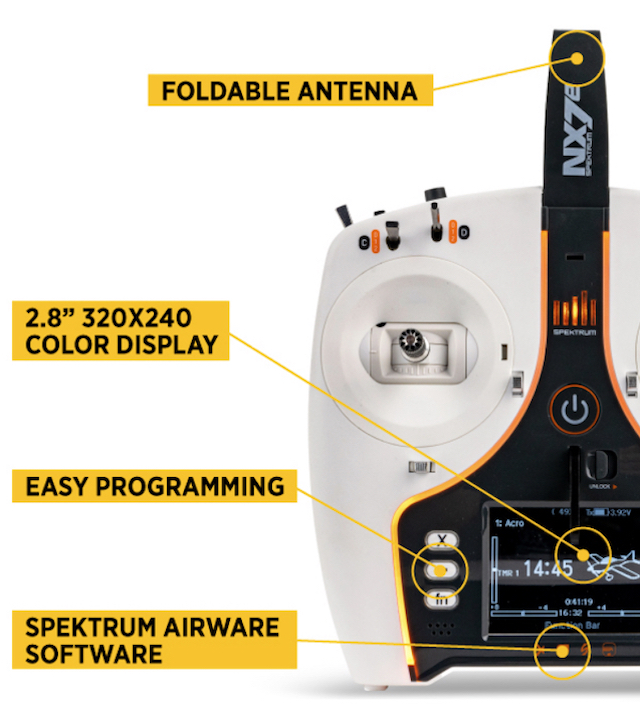 Tower Hobbies: New release from Spektrum: NX7e 7-Channel 2.4GHz DSMX ...