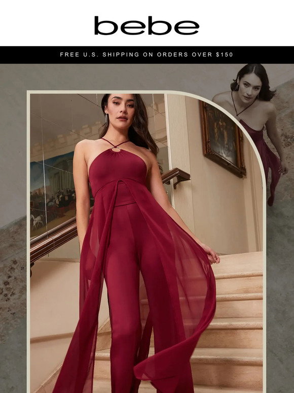 Bebe: Introducing the Ultimate Showstopper: Your New Go-To Jumpsuit ♥ ...