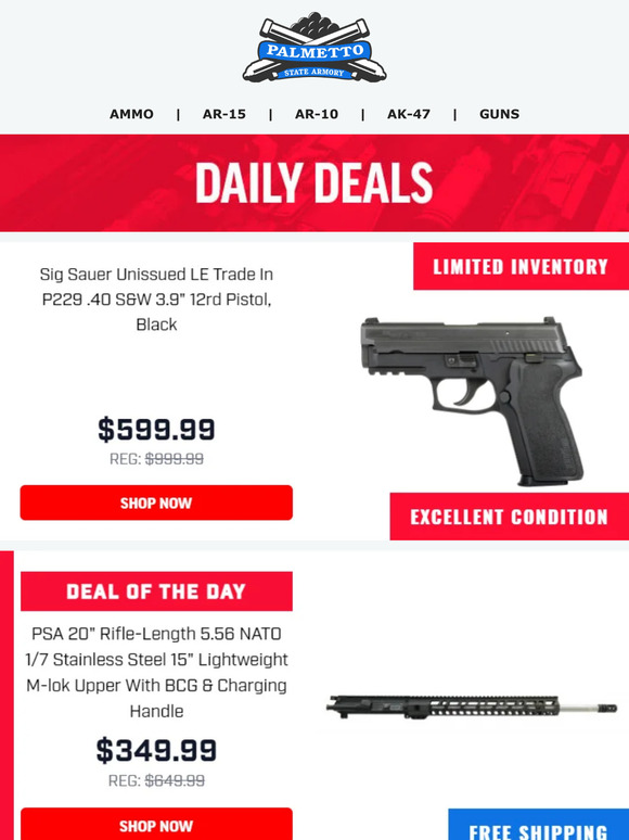 Palmetto State Armory: Limited Time Only! | Magpul PMAG Coupon Code ...