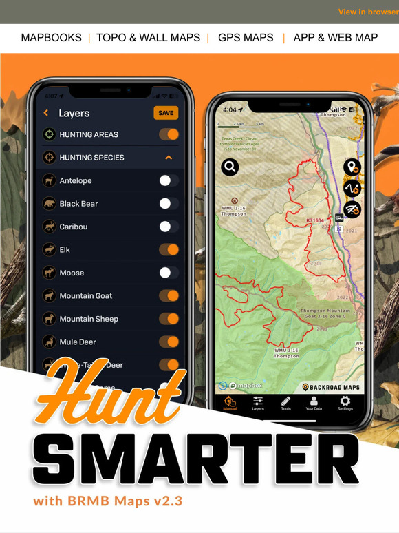 Backroad Mapbooks: Upgrade Your Hunt 🎯 New Hunting Features in BRMB ...