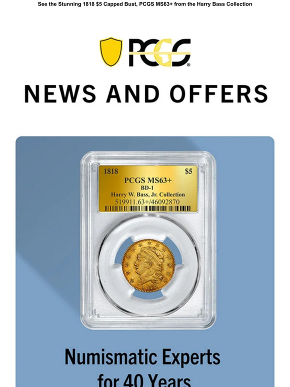 PCGS: Benefit from Rarity: Highly Sought-After Rare Coins Await! | Milled