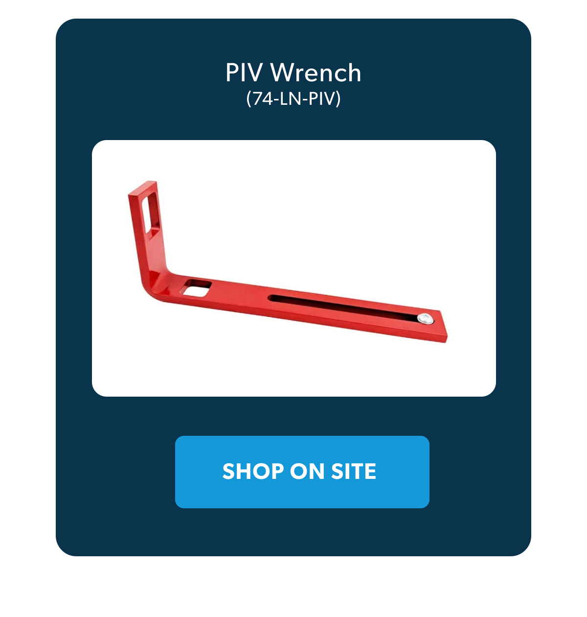 Quick Response Fire Supply: Plato's Toolkit: How to Use PIV Wrenches ...