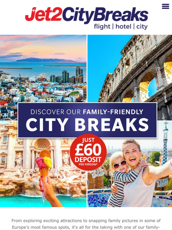 Jet2holidays: Discover our family-friendly city breaks | Milled