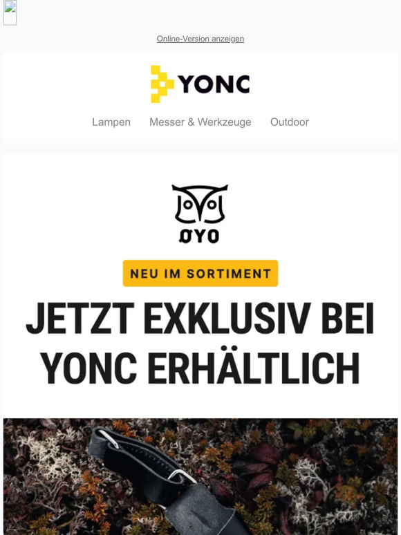 Yonc.ch: OYO: Messer & Werkzeuge aus Norwegen - neu im Sortiment und jetzt exklusiv bei Yonc ...
