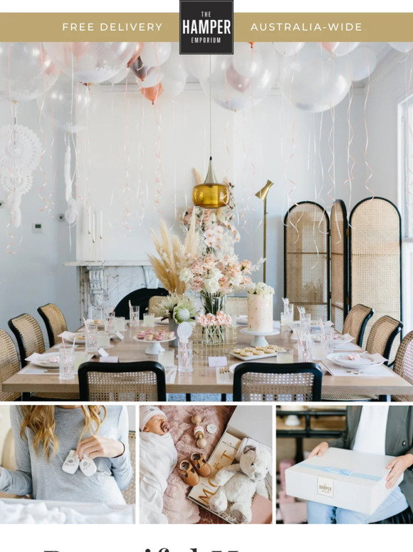 The Hamper Emporium: Welcome home new mums & bubs. | Milled