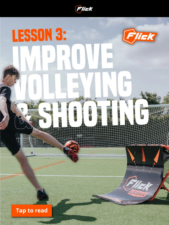 Football Flick: Back to School - Lesson 3 - How to Improve Volleying ...