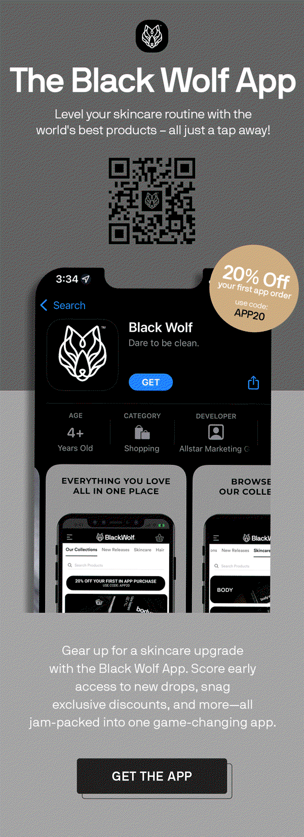 Black Wolf Nation: Want 20% off your next order? | Milled