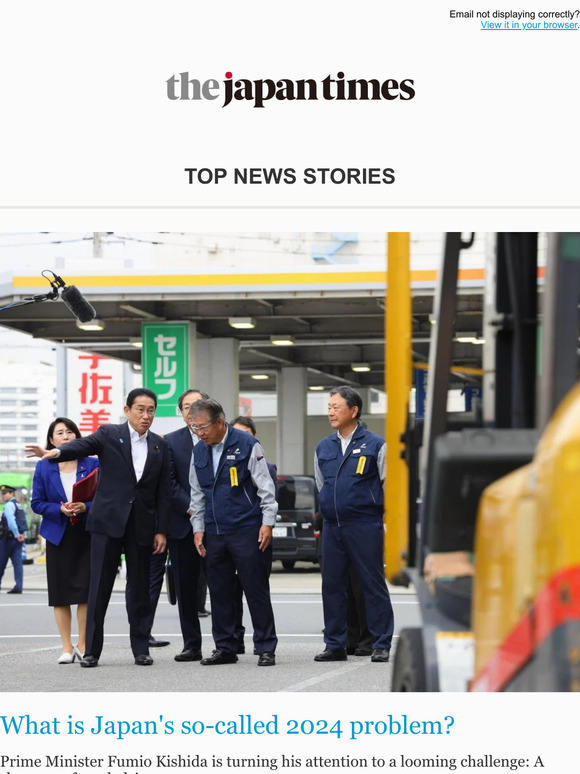 The Japan Times: Today's top news: What is Japan's so-called 2024 ...