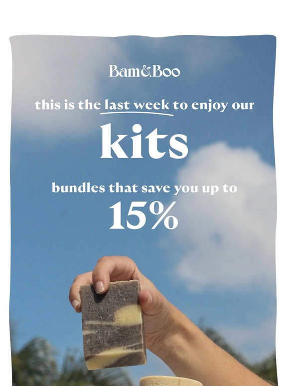 BAM and BOO: Say your farewell to our Kits 🍃 | Milled