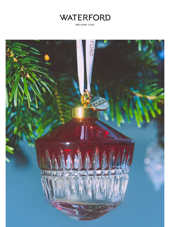 Waterford: Decorate your tree with crystal | Milled